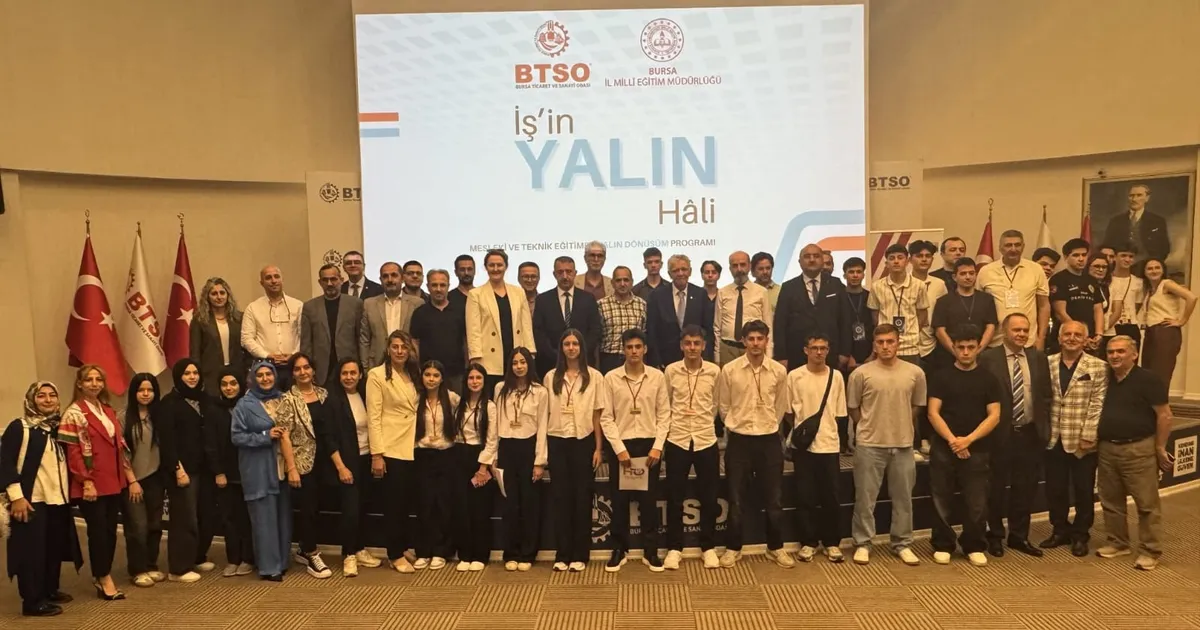 Bursa'da mesleki eğitimde yalın dönüşüm uygulamaları sektörle buluştu ...