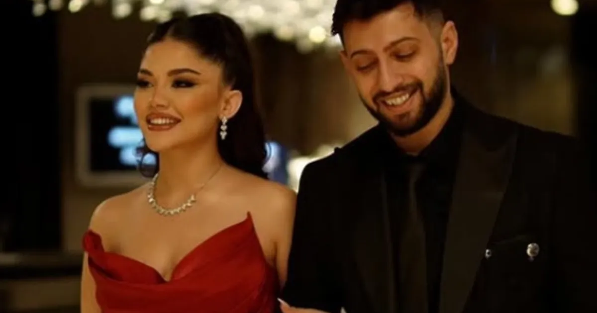 Ünlü şarkıcı Burak Bulut ve Eda Sakız evlendi! Geline servet değerinde ...