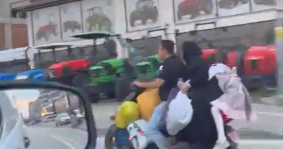 Bursa'da elektrikli scooter üzerindeki tehlikeli yolculuk! - Bursa ...