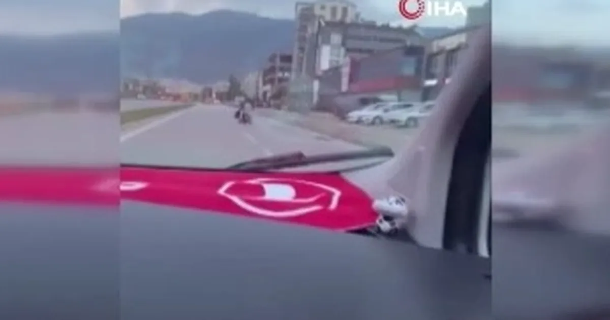 Bursa'da elektrikli scooter üzerindeki tehlikeli yolculuk! - Bursa ...
