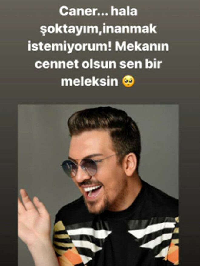 Demet Akalın'ın Caner Çalışır için paylaştığı veda mesajı herkesi ...